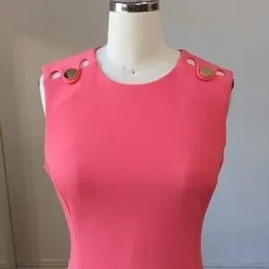Calvin Klein | Dresses | Calvin Klein Button Shoulder A Line Dress ...